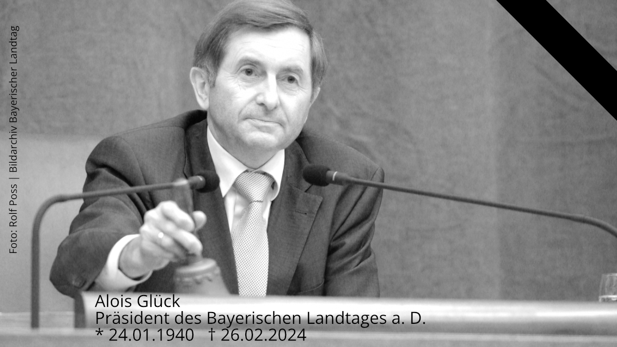 Im Gedenken an Alois Glück - Felix Lechner